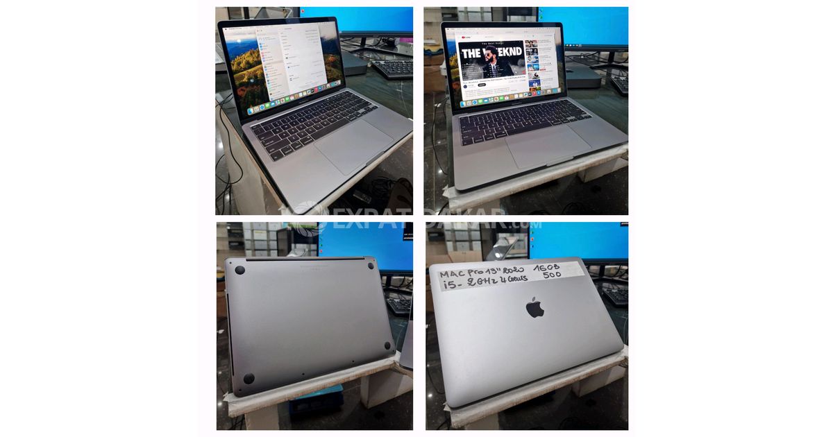 Macbook pro 2020 ram 16Go 512Go SSD - Yoff | Expat-Dakar