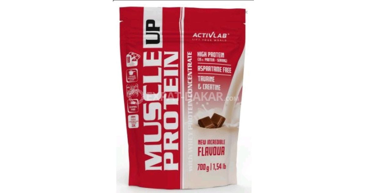 Activlab Muscle Up Protein 700g Chocolat - Fass | Expat-Dakar