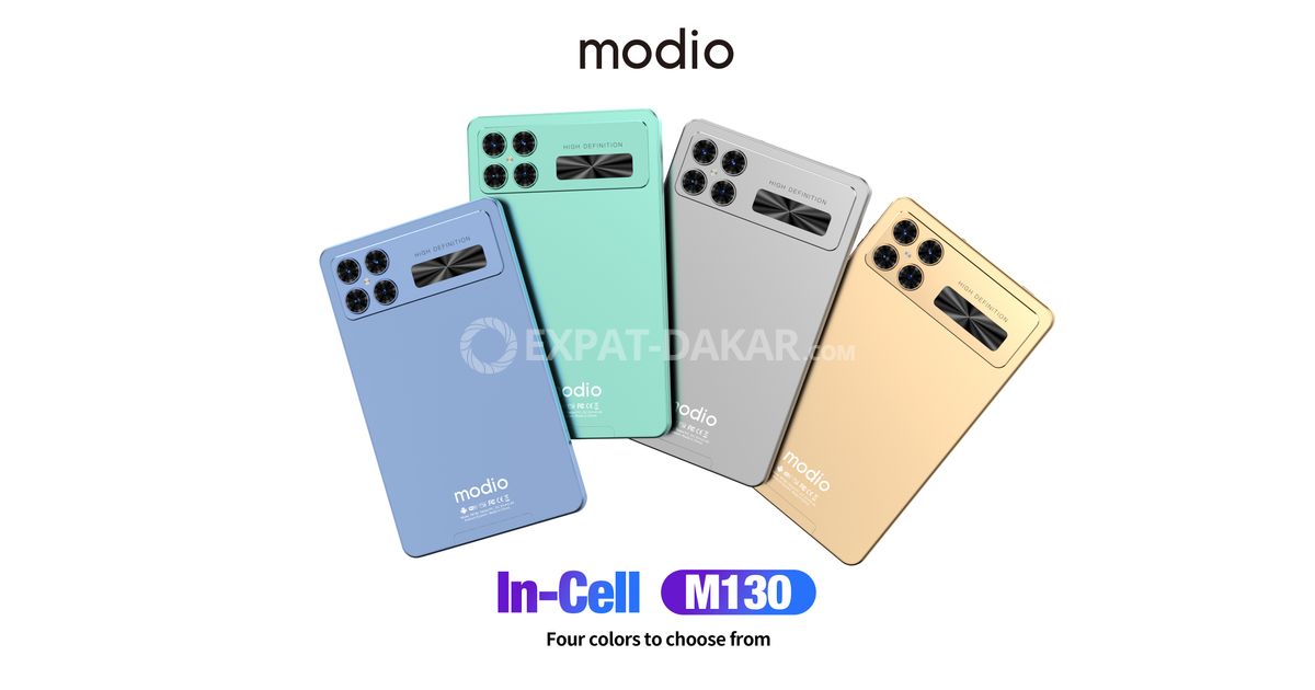 Tablette PC 512 go Modio M130 DUAL SIM - Médina | Expat-Dakar