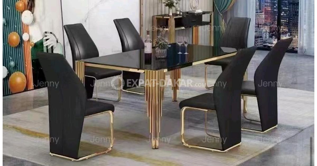 Table 6 chaises - Médina | Expat-Dakar