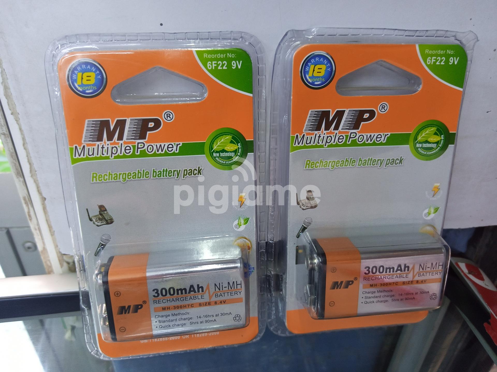 Multiple Power 9V 300Mah Mp Rechargeable Battery in Nairobi CBD, Moi ...