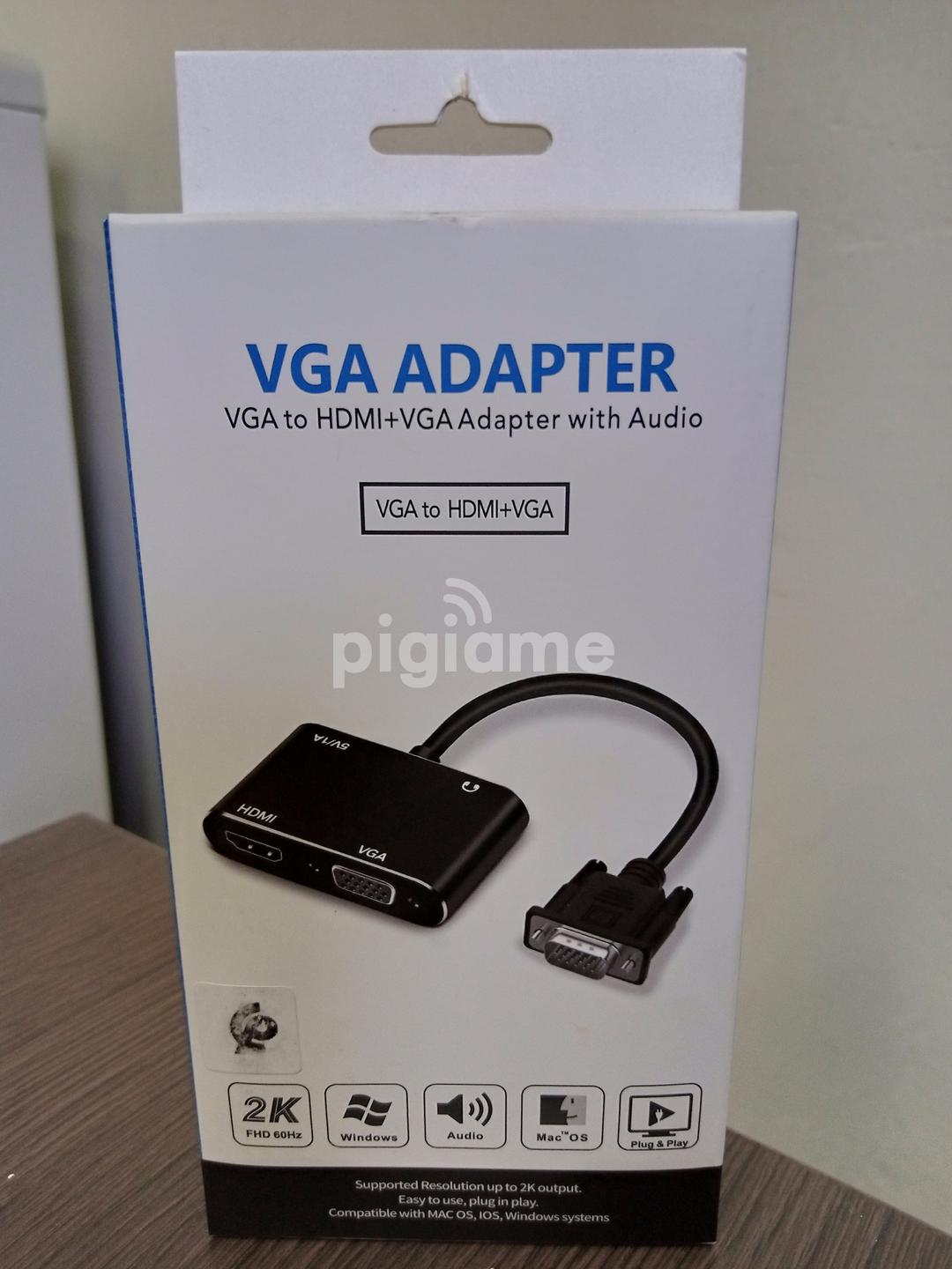 Vga To Hdmi Vga Adapter, Dual Display 1080P Vga To Hdmi Vga in Nairobi ...