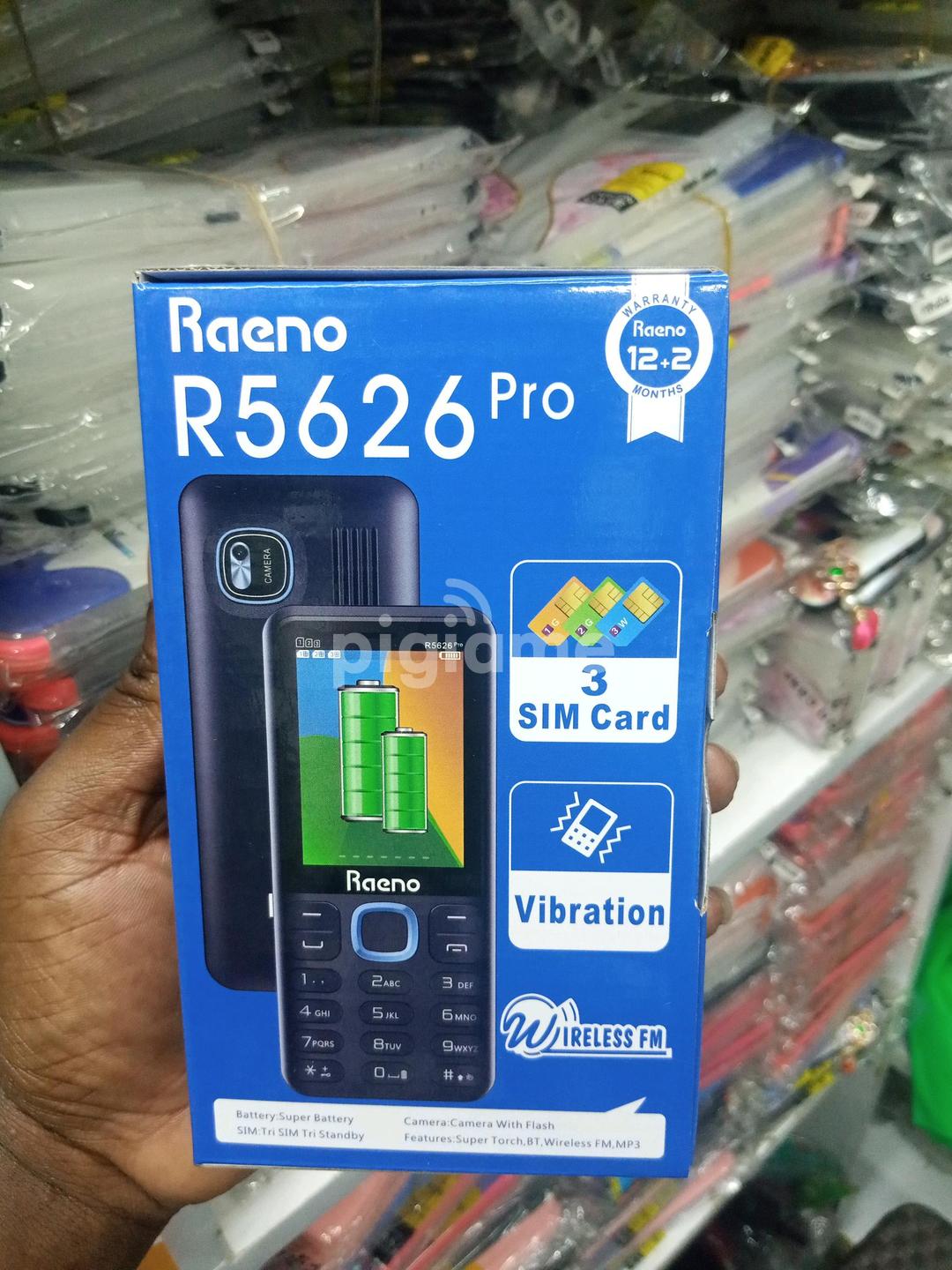 3 Lines Raeno Button Phone in Nairobi CBD, Mfangano Street | PigiaMe