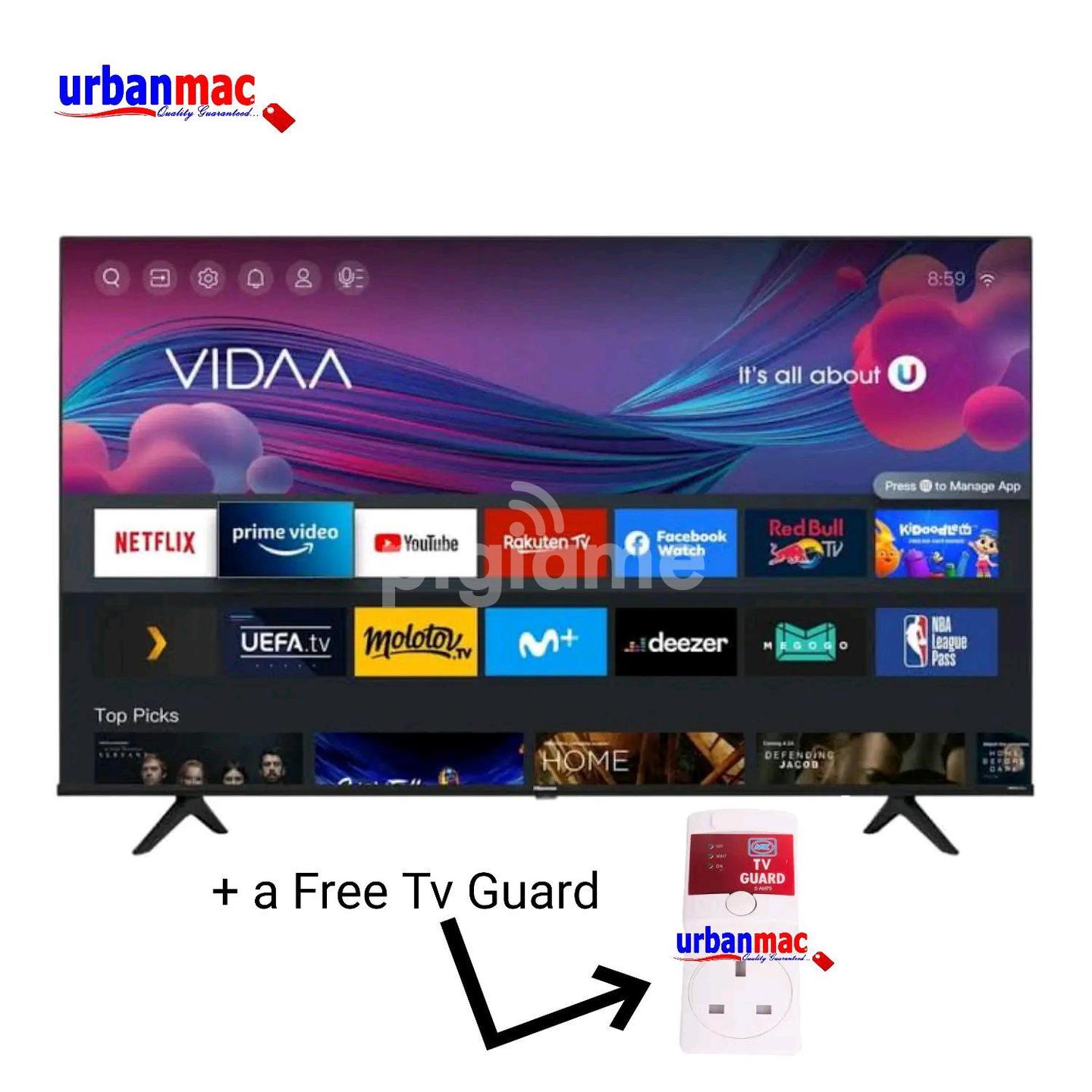 Hisense 55'' 4K Uhd Smart Tv 55A6G in Nairobi CBD | PigiaMe