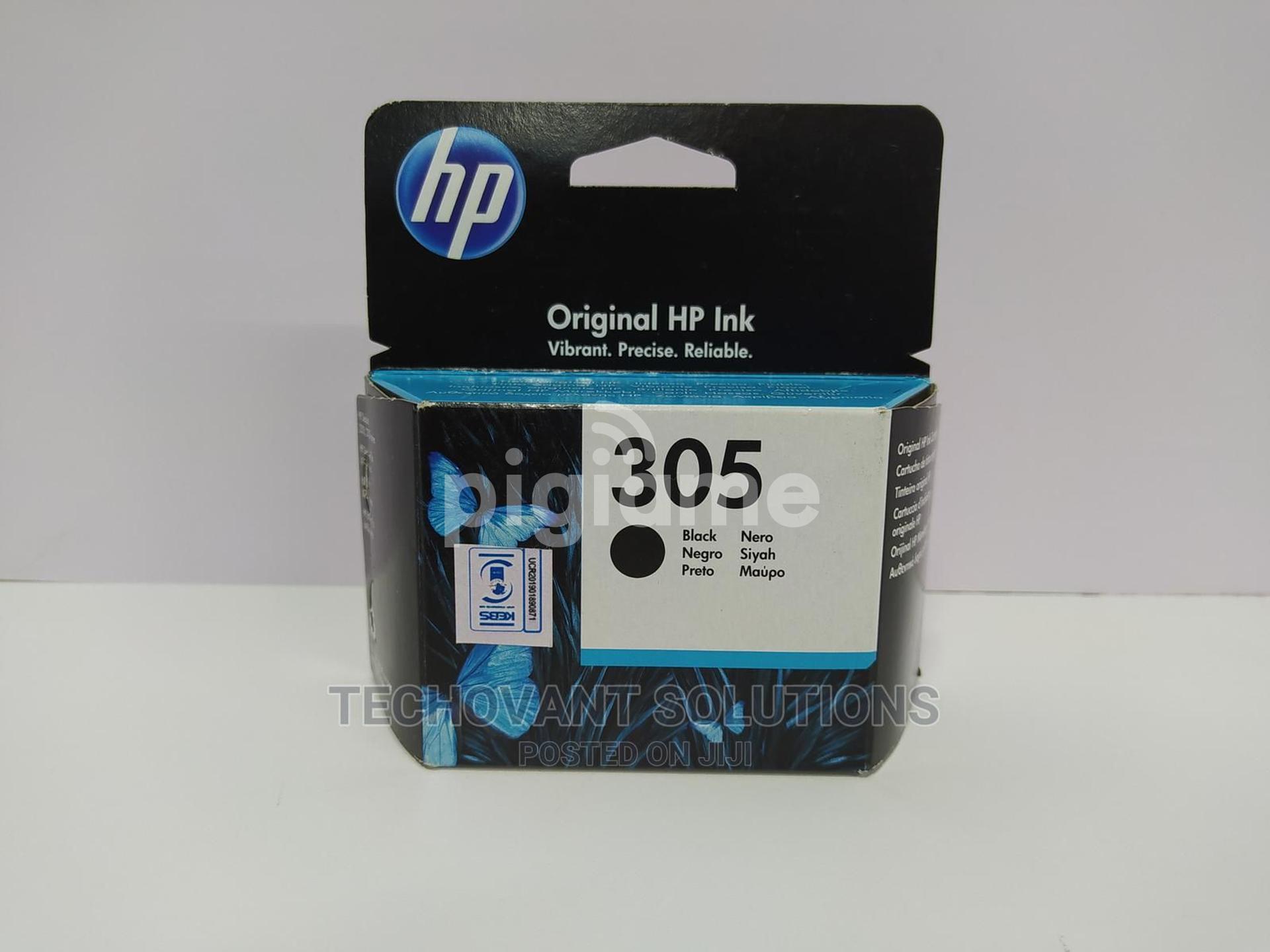 Hp Deskjet 2320 Cartridge - Hp 305 Black Original Ink in Nairobi CBD ...