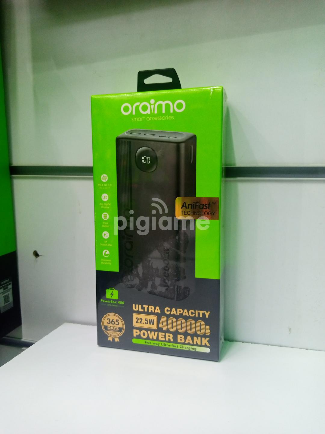 Oraimo Powerbox400 22.5W 40000Mah Power Bank in Nairobi CBD, Moi Avenue ...