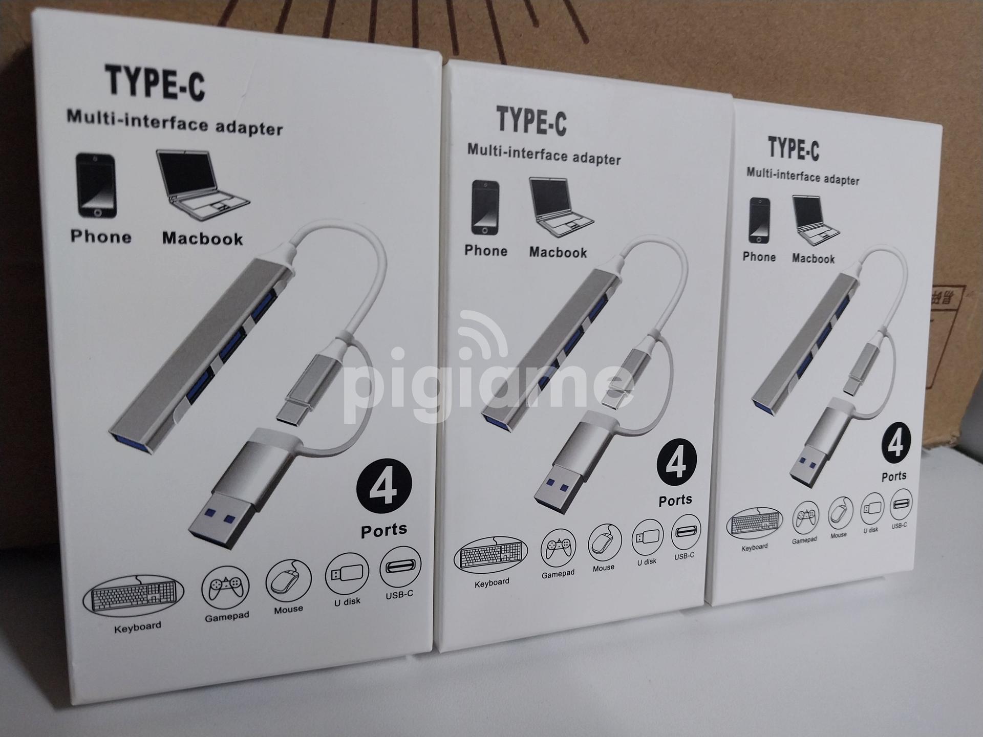 4 Ports Usb 3.0 & Type C Multi-Interface Adapter in Nairobi CBD, Moi ...
