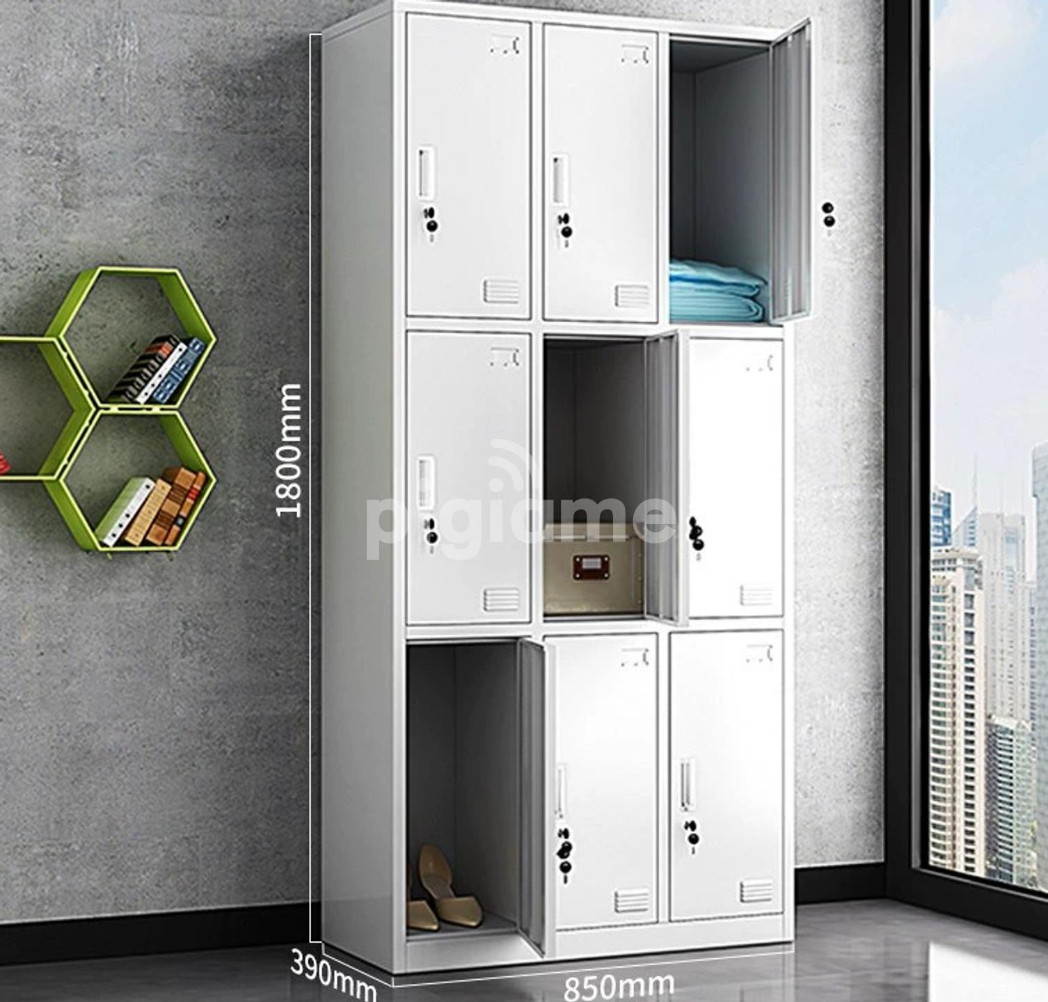 Durable 9-Door Metal Locker – Secure Steel Cabinet in Nairobi West ...