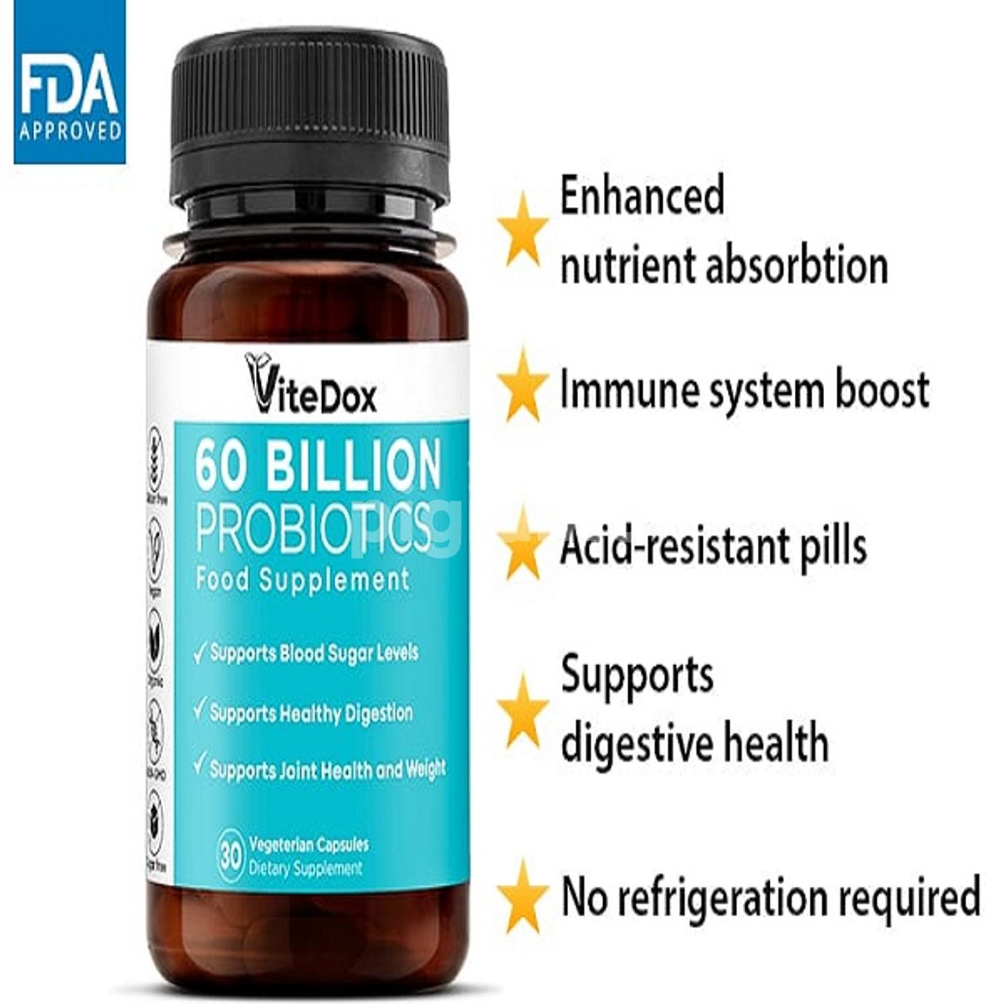 Vitedox Probiotic 60 Billion Food Supplement In Nairobi in Nairobi CBD ...