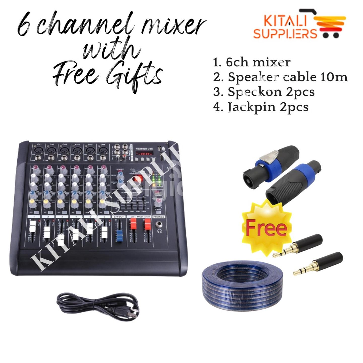 Max 6 Channel Powered Mixer With 2 Outputs Channels in Nairobi CBD ...