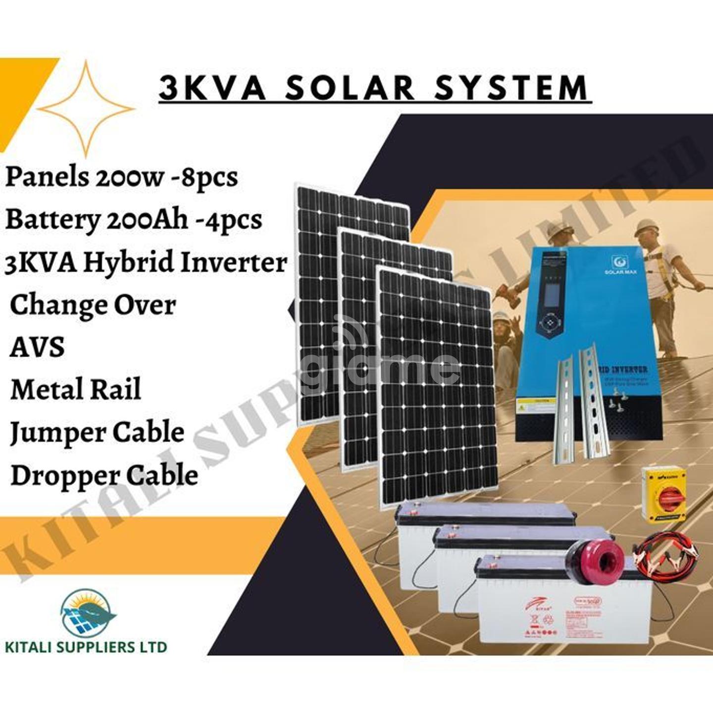 Solarmax 3Kva Solar Back Up System With Hybrid Inverter in Nairobi CBD ...