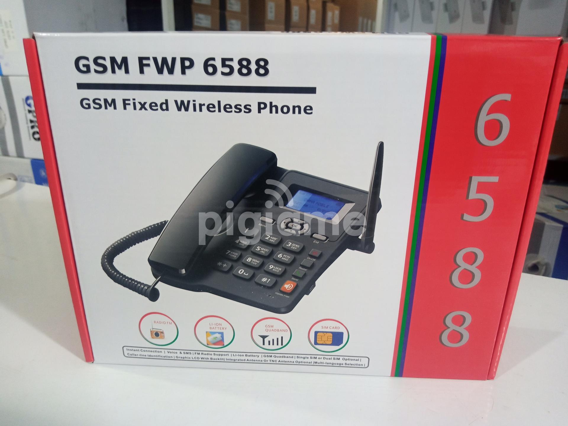 Landline Desk Phone With Dual Sim-Card Slots. Ets 6588 in Nairobi CBD ...