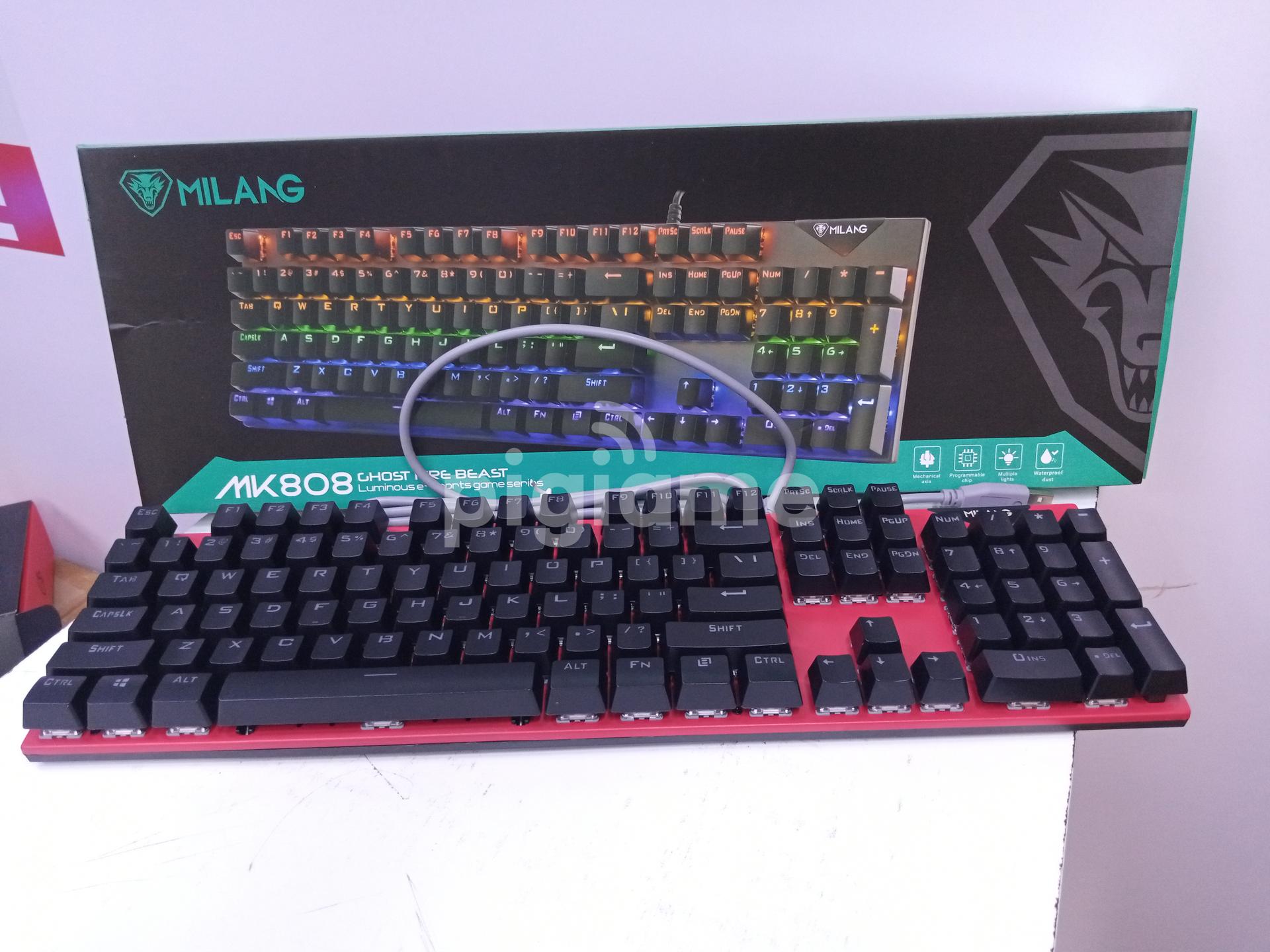 Milang Mk808 Wired Mechanical Keyboard in Nairobi CBD, Moi Avenue | PigiaMe