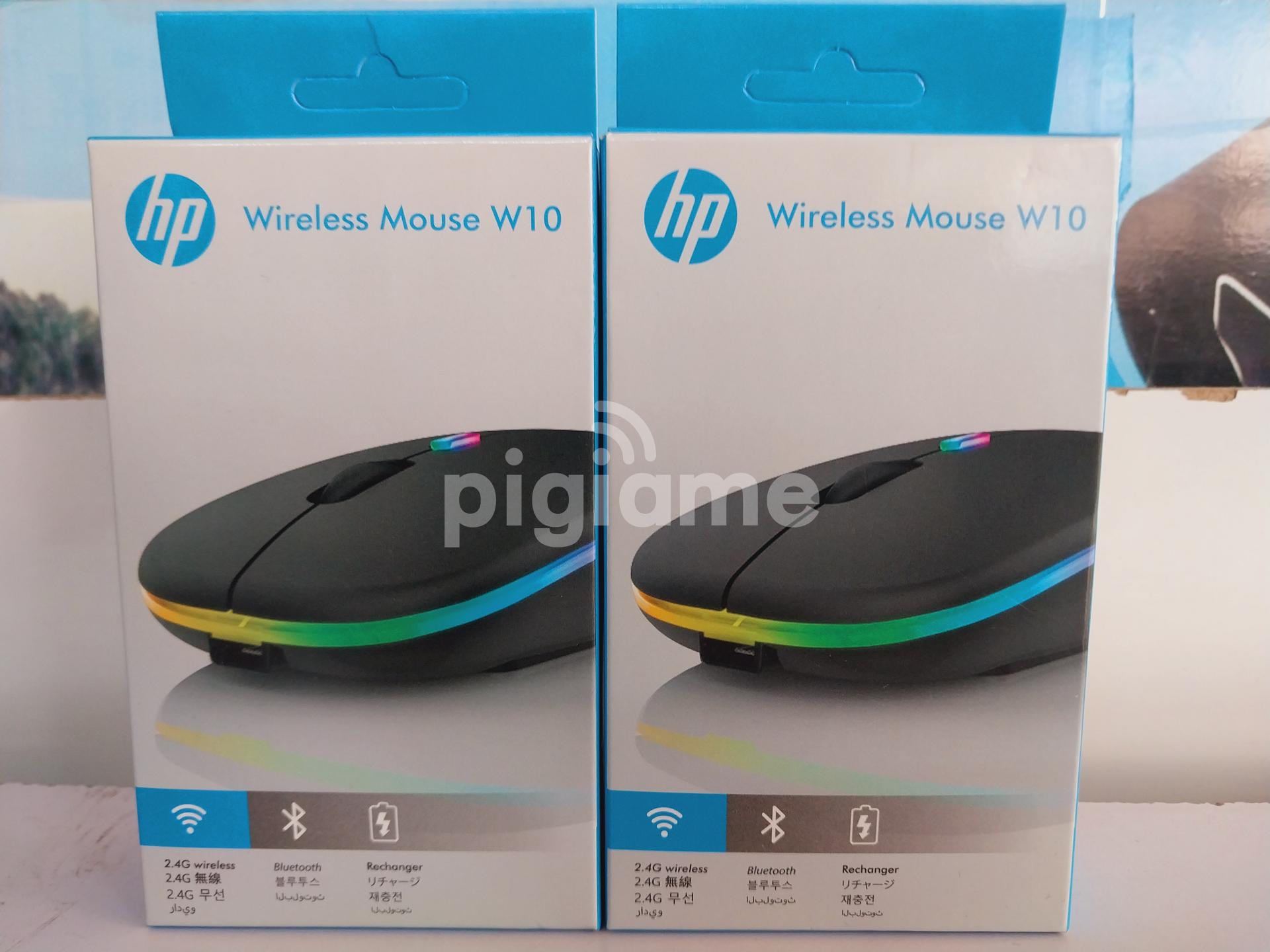 Hp Wireless Led Mouse Rechargeable Slim With Usb Model W10 in Nairobi ...