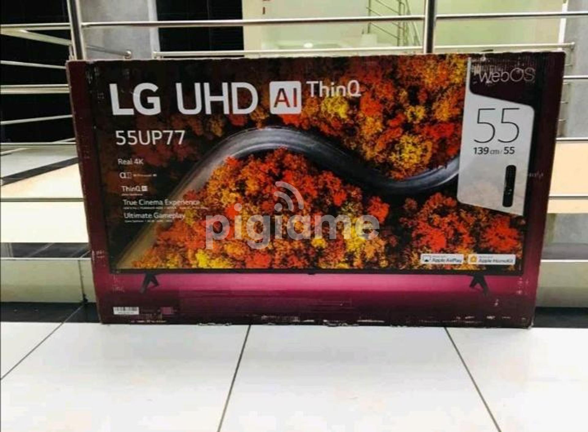 55 Lg Smart Uhd 4K Frameless Up77 - 2022 Model in Nairobi CBD | PigiaMe