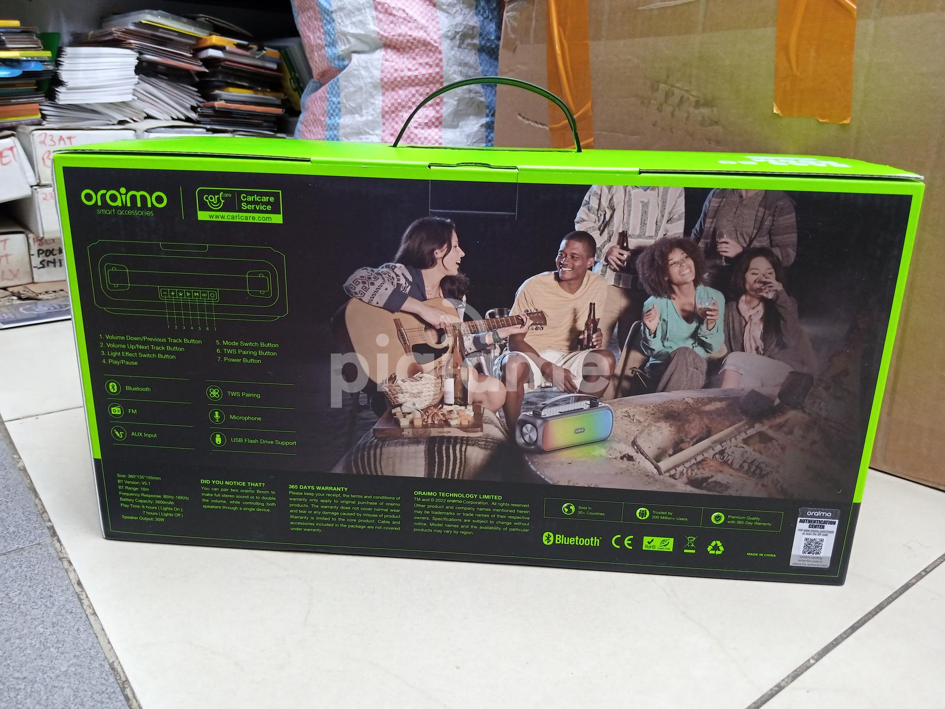 Oraimo Boom Powerful Sound Massive Bass Dynamic Light Effect in Nairobi ...