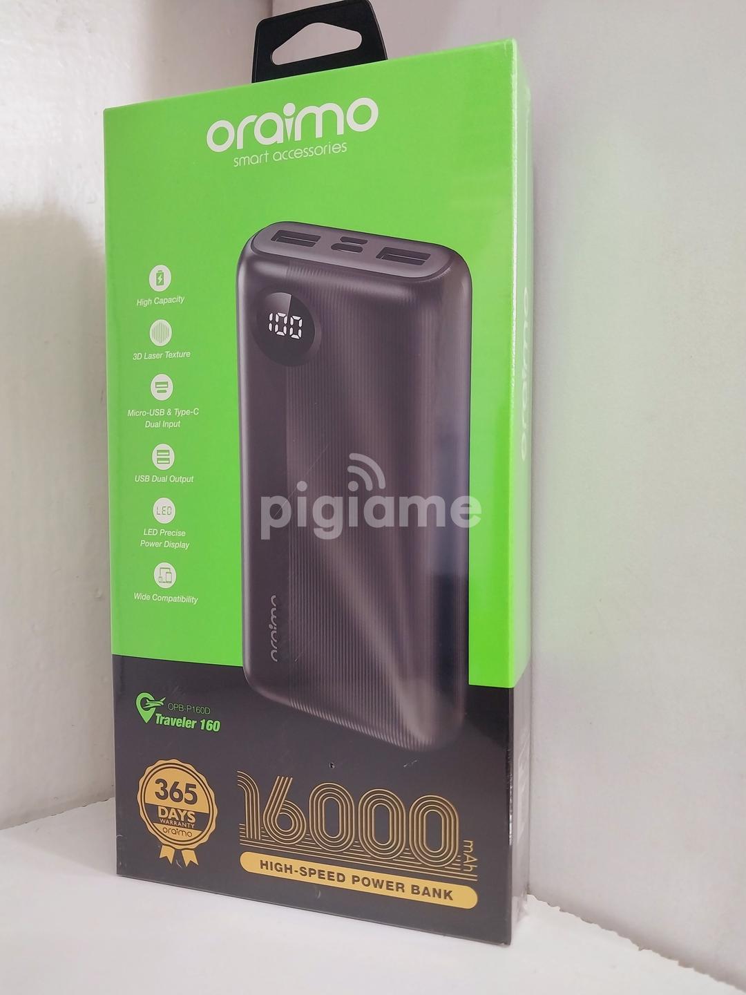 Oraimo 16000Mah Ultra Slim Fast Charge Powerbank - Black in Nairobi CBD ...