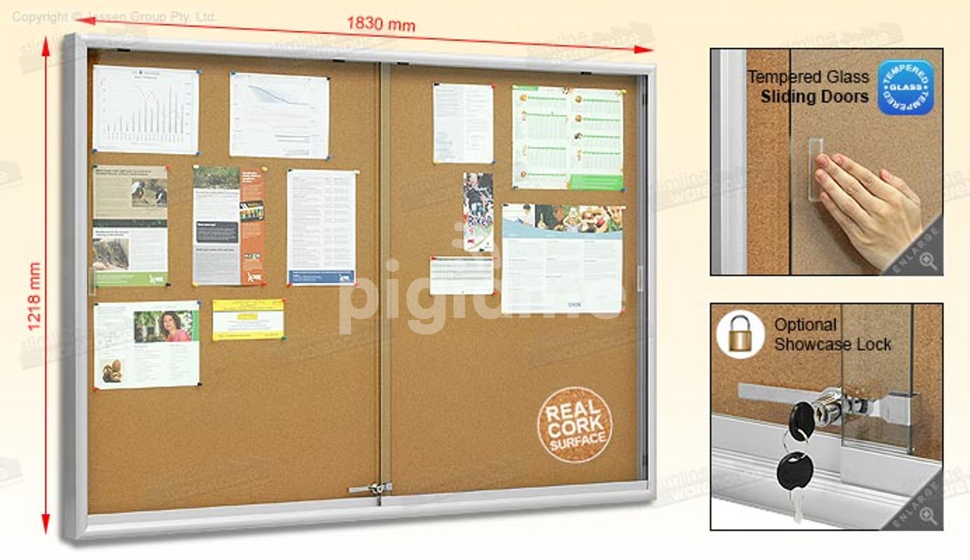 Public Outdoor Locable Noticeboard 4X3Ft Make Your Order Today In public-outdoor-locable-noticeboard-4x3ft-make-your-order-today-in