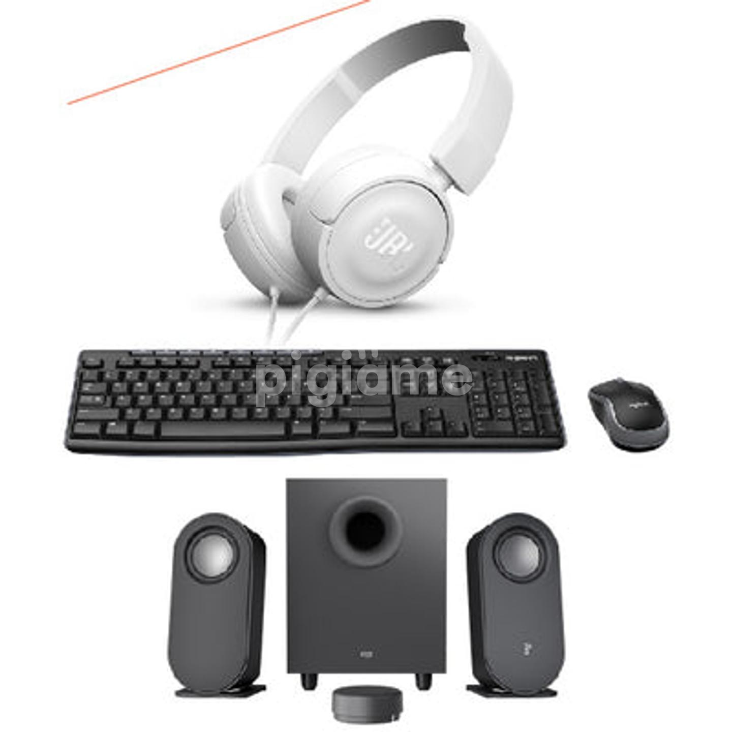 Jbl Multimedia Set Headphones Keyboard Mouse Speakers in Donholm ...
