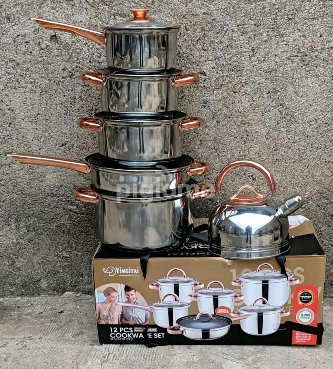 Induction Sufuria/12Pc Induction Cooking Sufuria/Sufuria in Nairobi CBD ...