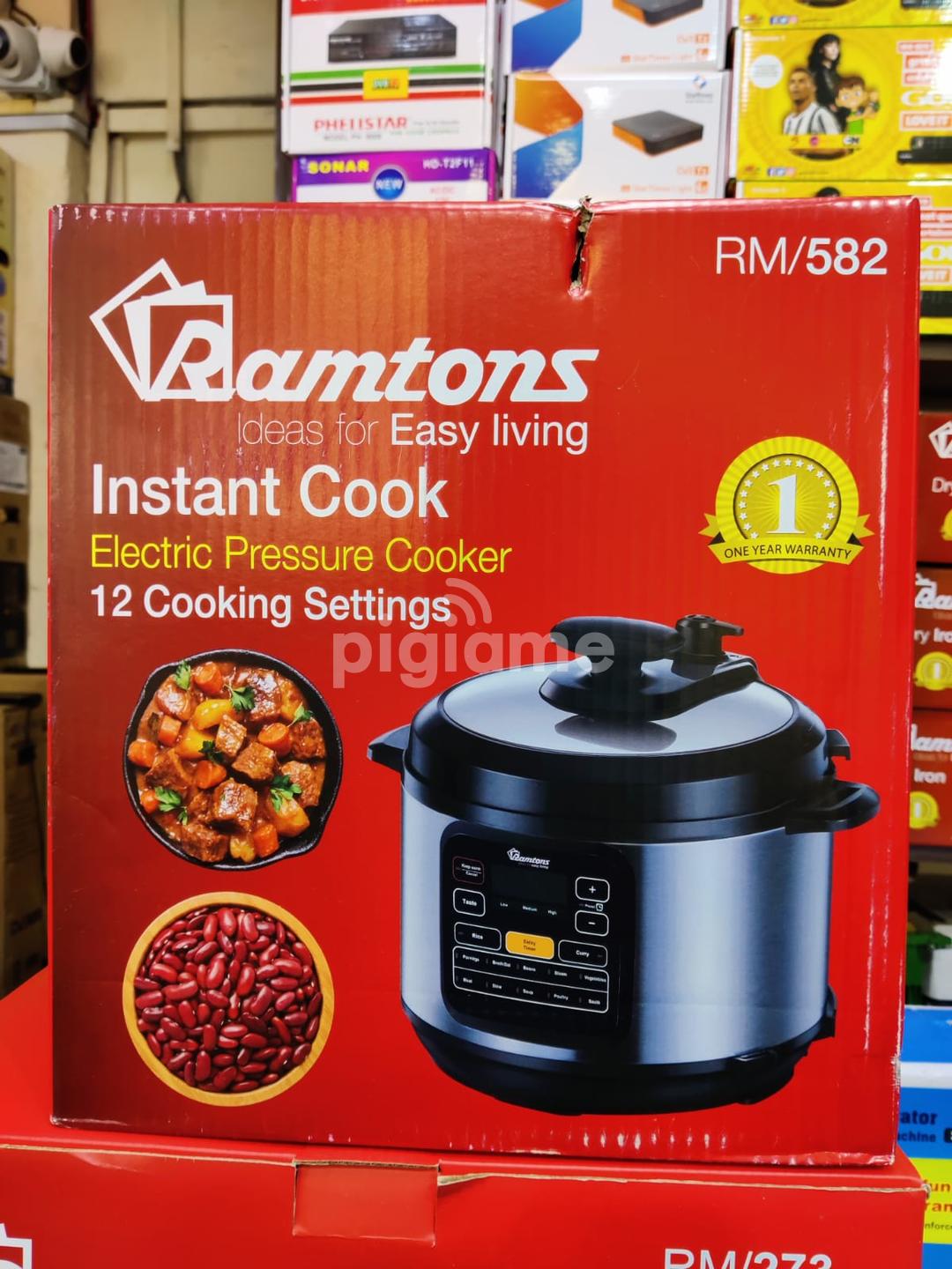 Ramtons Instant Cook Electric Pressure Cooker 12 Settings in Nairobi CBD | PigiaMe