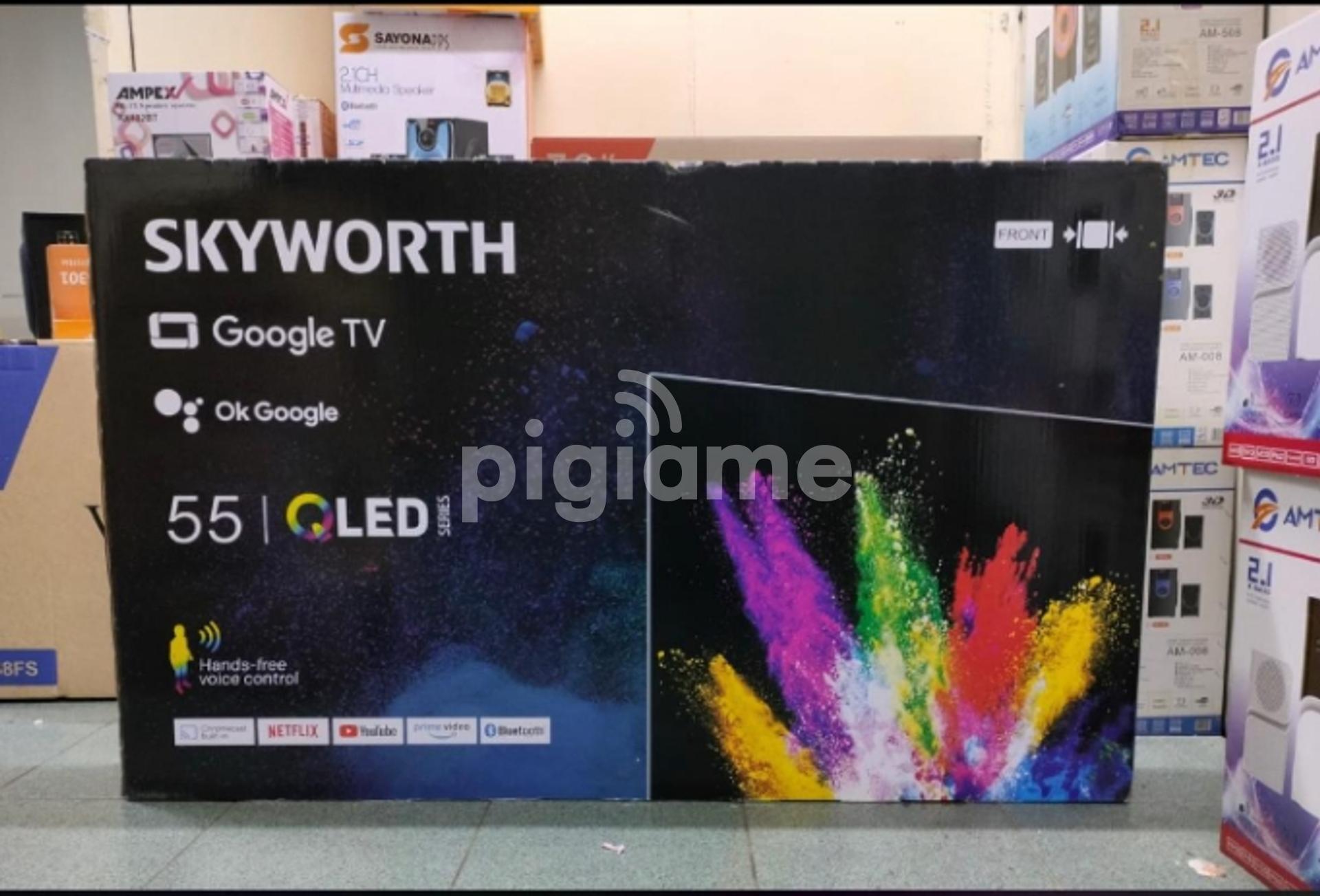 Skyworth 55Inch Smart Qled Google Tv Android 4K Uhd. in Nairobi CBD ...