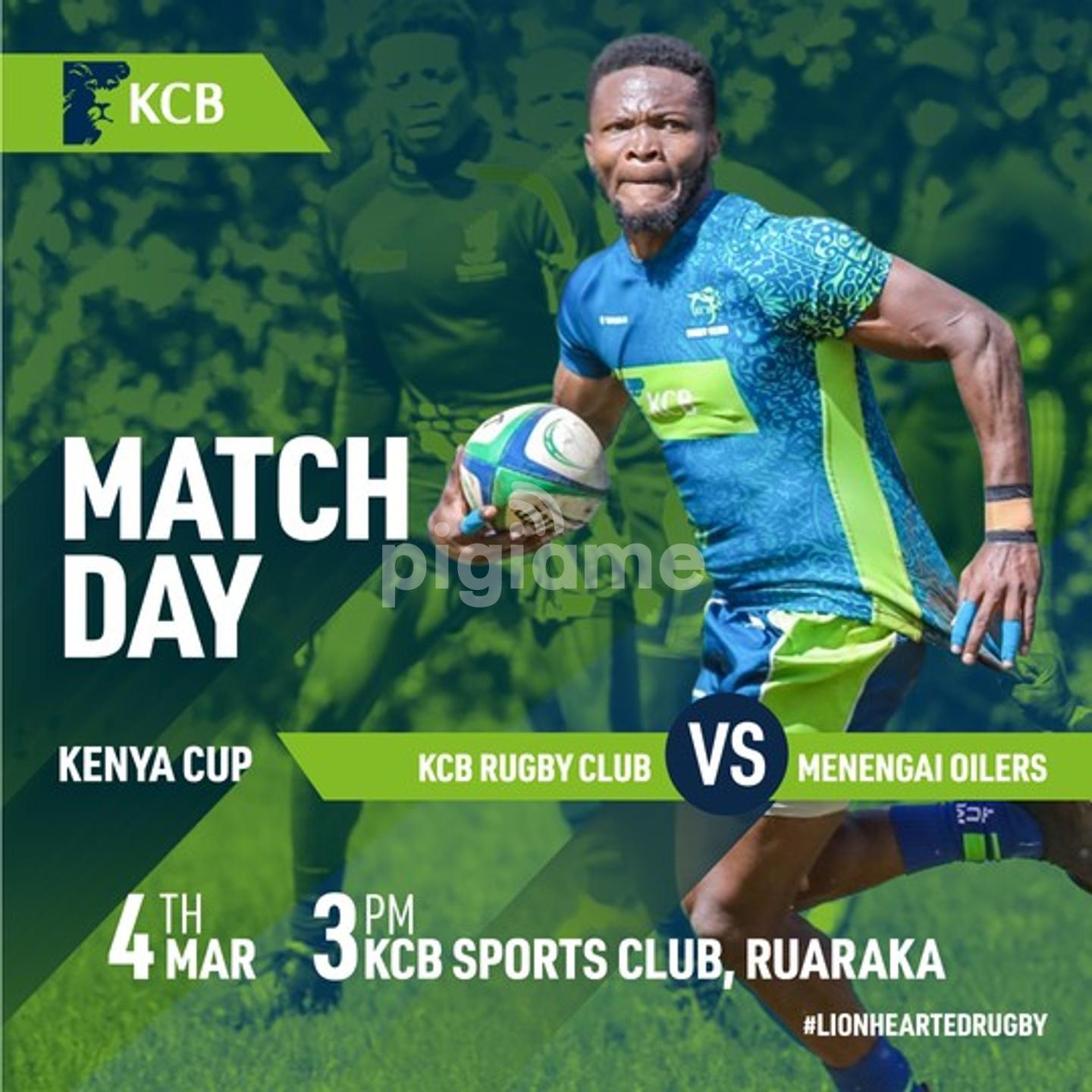 Kcb Rugby Vs Menengai Oilers in | PigiaMe