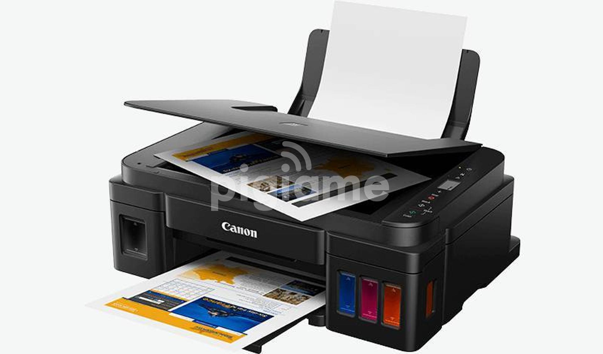 Canon Pixma G2411 Colour Inkjet Printer Print Copy Scan in Capital ...