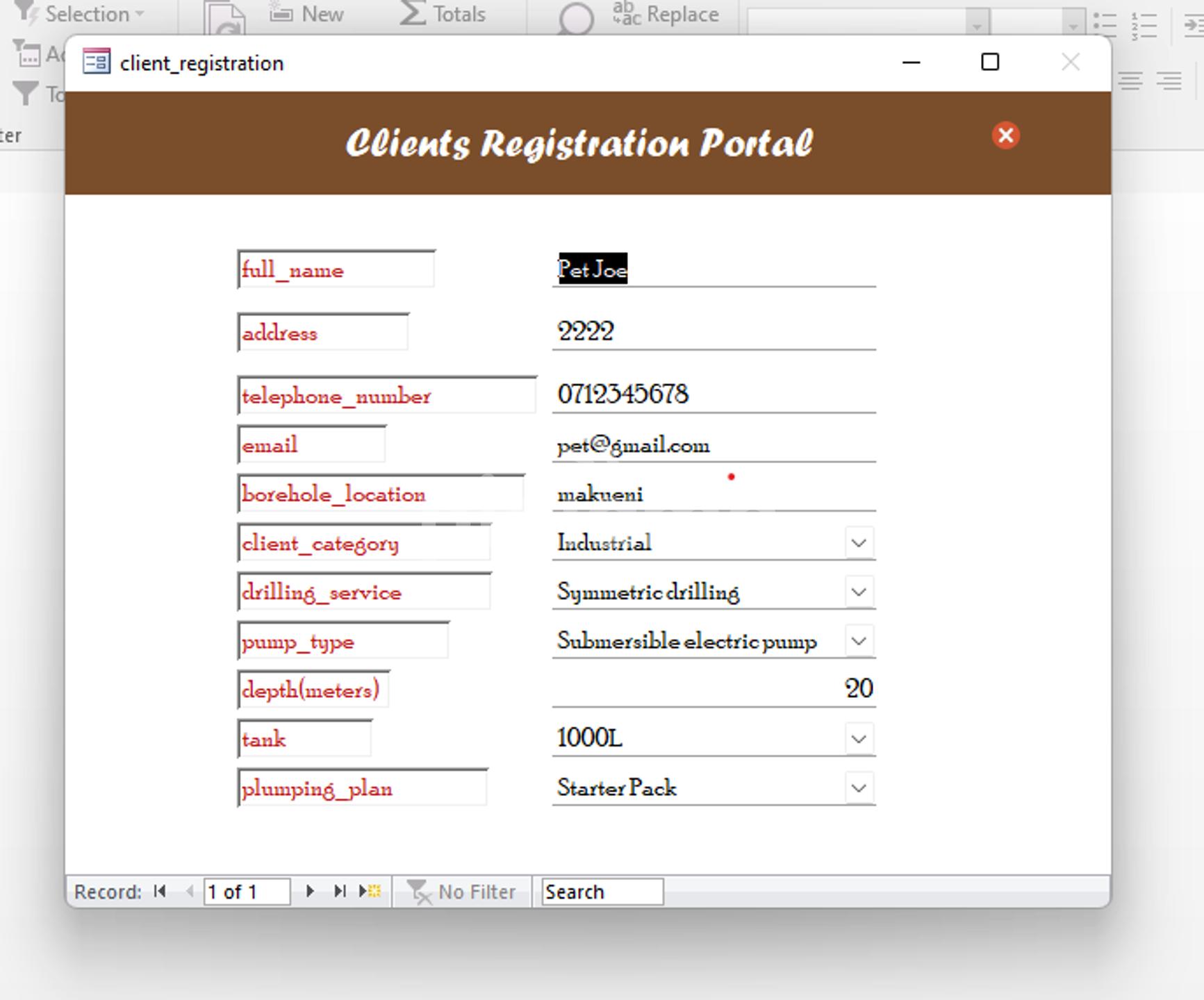 Uzima Borehole Drilling System in Westlands | PigiaMe