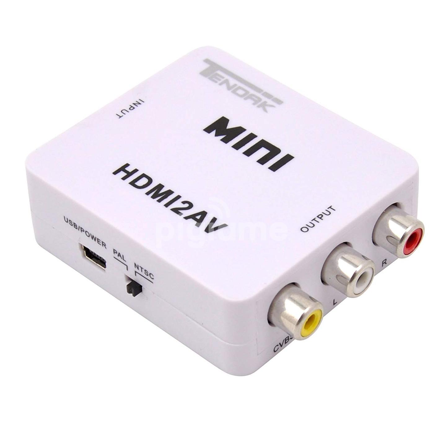 Mini HDMI 2 AV (CVBS) HD Video Converter | PigiaMe