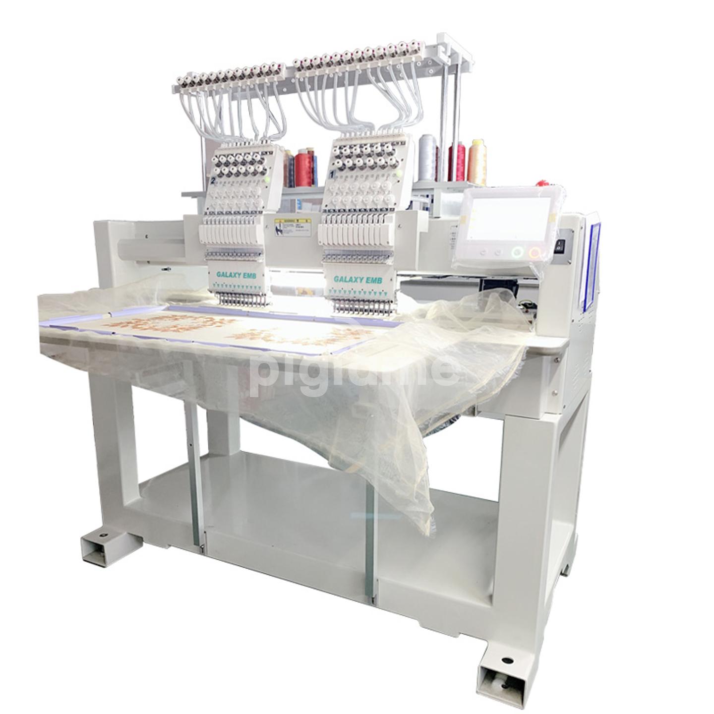 Yinghe Computerized Double Head Embroidery Machine Towel Embroidery ...