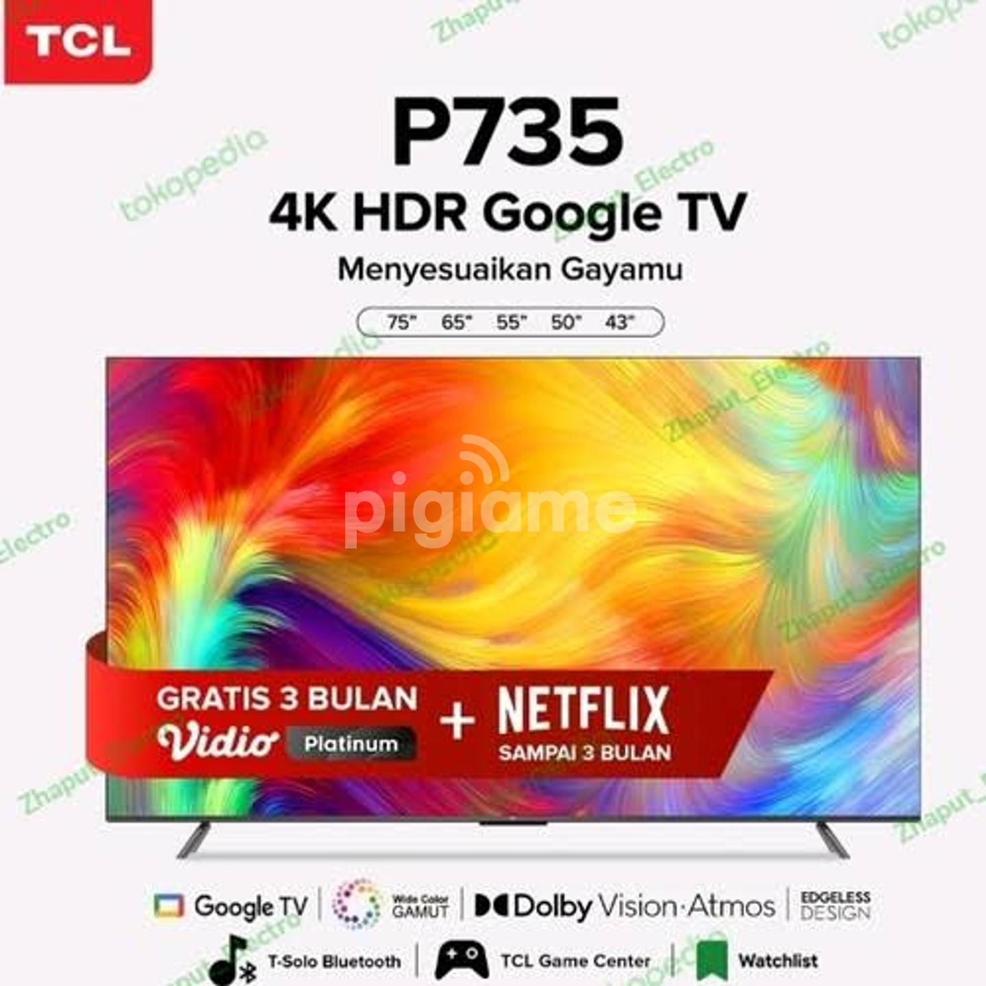 Tcl 55Inch Smart 4K Uhd Android Frameless Tv. in Nairobi CBD | PigiaMe