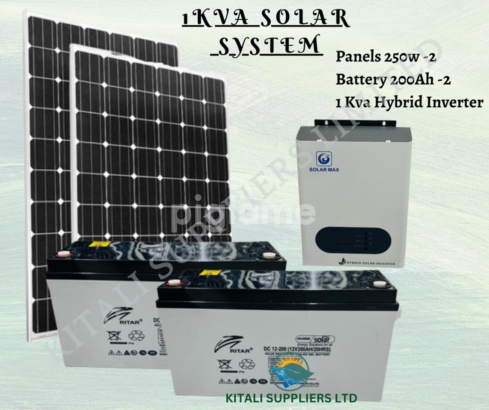 1Kva Solar System With Ritar Battery in Nairobi CBD, Ronald Ngala | PigiaMe