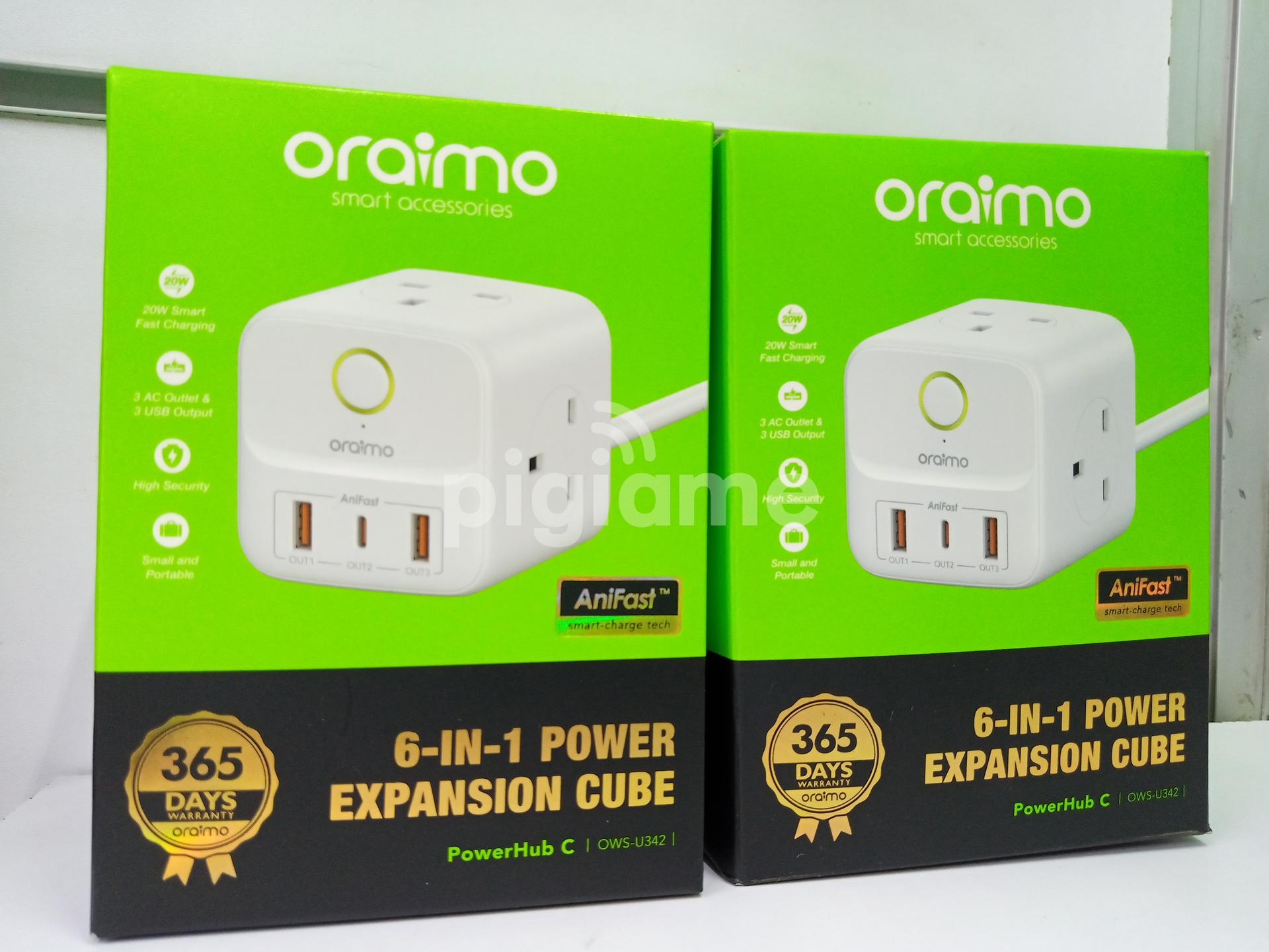 Oraimo Power Cube With Usb, 3680 W 16 A, Cube 20 W Usb C, in Nairobi ...