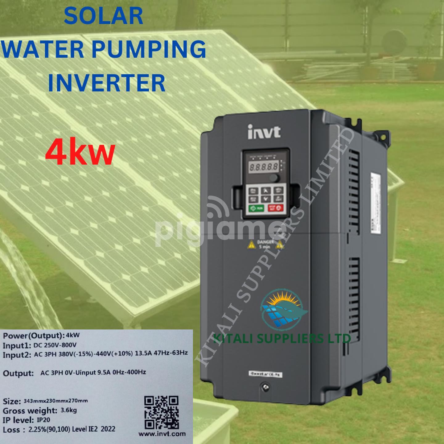 Sunverter 4Kw 3 Phase Solar Water Pumping Inverter in Nairobi CBD | PigiaMe