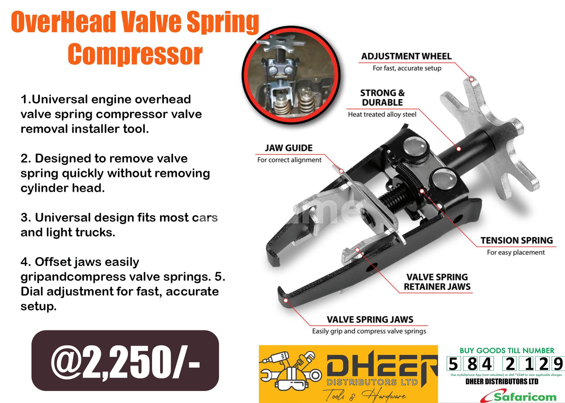 Universal Overhead Valve Spring Compressor Tool Tq82251 in Ngara | PigiaMe