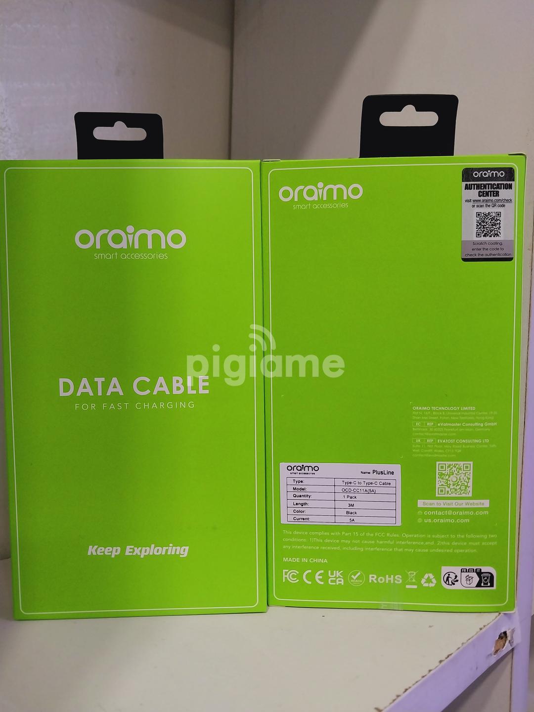 Oraimo Usb Type C To Type C Fast Charging 3Meters Cable in Nairobi CBD ...