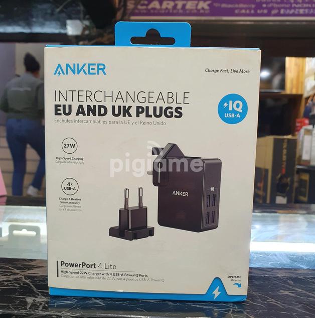 Anker Uk/Eu Interchangeable Charger in Nairobi CBD, City Centre | PigiaMe