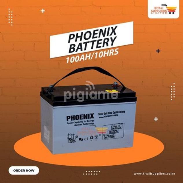 Phoenix Solar Gel Battery 100Ah/10Hr in Nairobi CBD, Ronald Ngala | PigiaMe