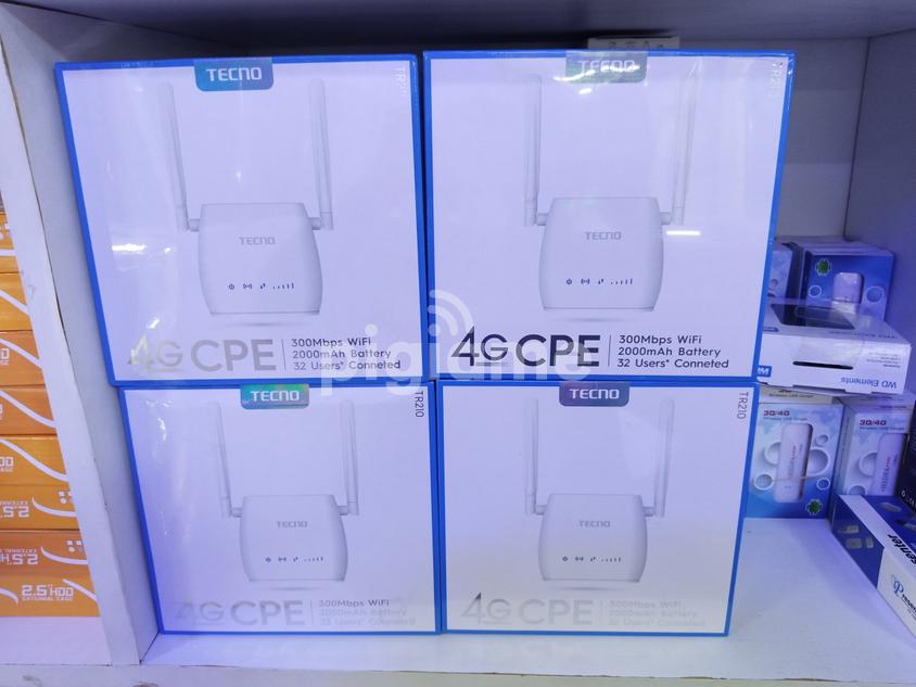 Tecno 4G Cpe Tr210 Sim Card Router With Inbuilt Battery in Nairobi CBD ...