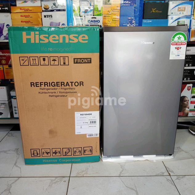 Hisense Compact Mini Fridge Silver 3 Star Energy in Mombasa | PigiaMe