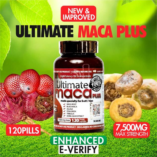 New Ultimate Maca Capsules 7500Mg (120 Capsules) in Lavington | PigiaMe