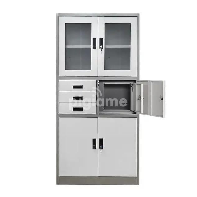 3-Drawer Steel Document Cabinet With Glass Front in Nairobi West | PigiaMe