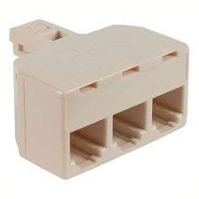 Rca 3-In-1 Modular Adapter - Rj11 And Rj14 - White in Nairobi CBD ...