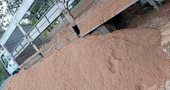 construction sand bulk