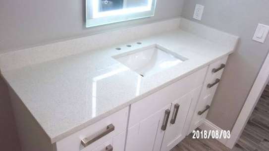 Plain White Granite Countertop in Kiambu Town | PigiaMe