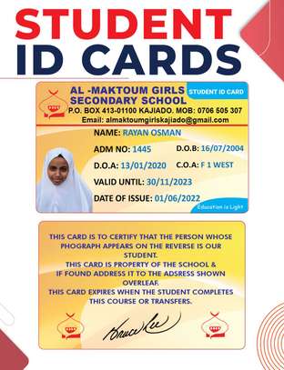 Student Id Cards Printing in Nairobi CBD, City Square | PigiaMe