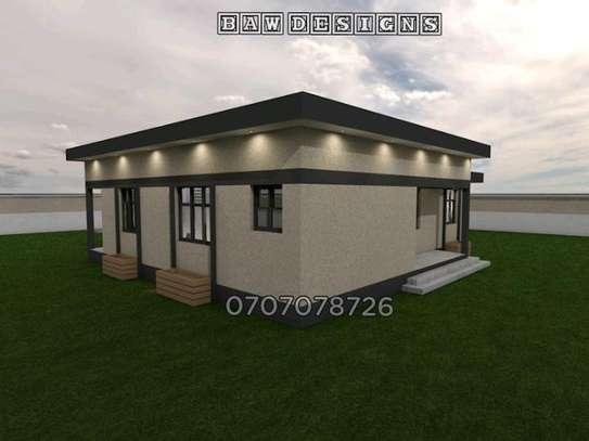 3 Bedroom Flat Roof House Plan in Nairobi CBD | PigiaMe