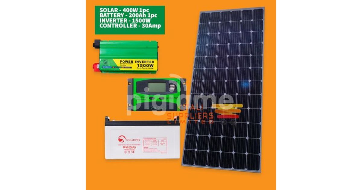 Solarmax 400W Fullkit. in Nairobi CBD, Ronald Ngala | PigiaMe
