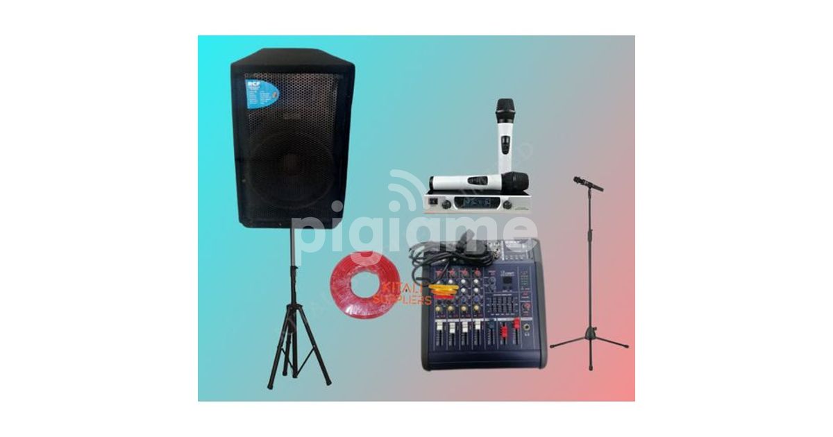 Rcf Mini Public Address With Rcf Speaker 12Inches in Nairobi CBD ...